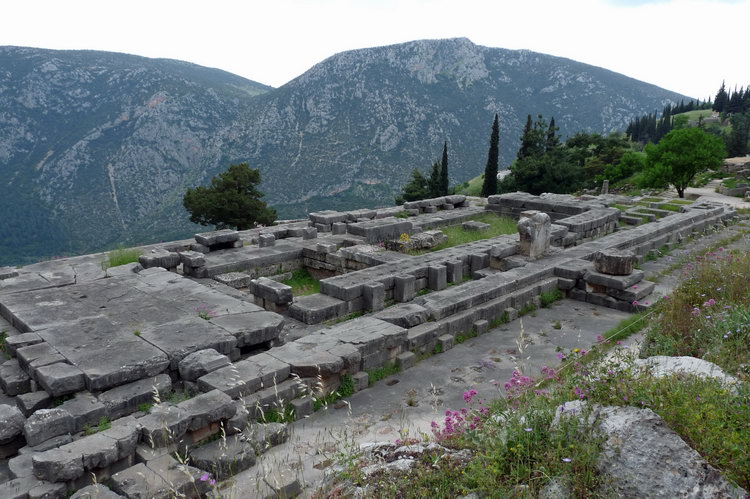 Delphi - Tempel van Apollo